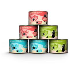 Lucky Lou Lifestage Kitten Multipack Katzen-Nassfutter getreidefrei 6x200g