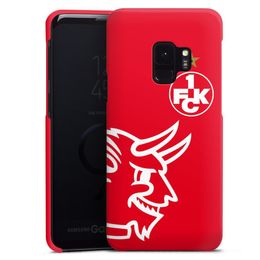 DeinDesign Galaxy S9 Handy Premium Case Smartphone Handyh&uuml;lle Schutzh&uuml;lle matt Star Devil 1. Fc Kaiserslautern Premium Case
