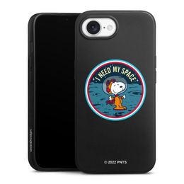 DeinDesign iPhone 16e Handy PLA Handyh&uuml;lle Handyh&uuml;lle aus nachwachsenden Rohstoffen Organic Case Peanuts Weltall Snoopy Organic Case