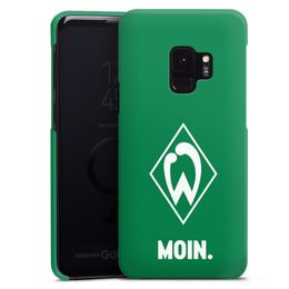 DeinDesign Galaxy S9 Handy Premium Case Smartphone Handyh&uuml;lle Schutzh&uuml;lle matt Moin Official Licensed Product Sv Werder Bremen Premium Case