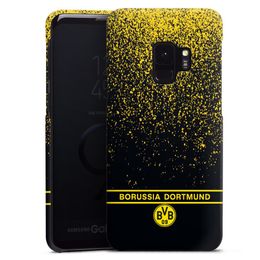 DeinDesign Galaxy S9 Handy Premium Case Smartphone Handyh&uuml;lle Schutzh&uuml;lle matt Ombre Borussia Dortmund Bvb Premium Case