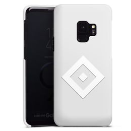 DeinDesign Galaxy S9 Handy Premium Case Smartphone Handyh&uuml;lle Schutzh&uuml;lle matt Hsv Hamburger Sv Coat Of Arms Premium Case