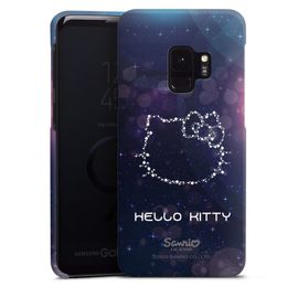 DeinDesign Galaxy S9 Handy Premium Case Smartphone Handyh&uuml;lle Schutzh&uuml;lle matt Merchandise Hello Kitty Weltall Premium Case