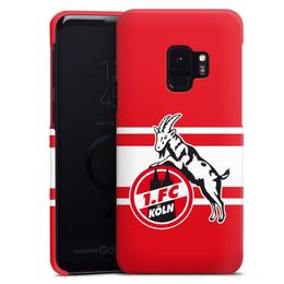 DeinDesign Galaxy S9 Handy Premium Case Smartphone Handyh&uuml;lle Schutzh&uuml;lle matt Official Licensed Product Coat Of Arms 1. Fc K&ouml;ln Premium Case