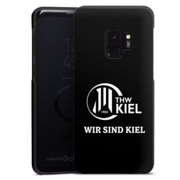 DeinDesign Galaxy S9 Handy Premium Case Smartphone Handyh&uuml;lle Schutzh&uuml;lle matt Merchandise Handball Thw Kiel Premium Case