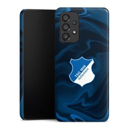 DeinDesign Galaxy A33 5G Handy Premium Case Smartphone Handyh&uuml;lle Schutzh&uuml;lle gl&auml;nzend Jersey Tsg 1899 Hoffenheim Official Licensed Product Premium Case
