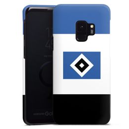 DeinDesign Galaxy S9 Handy Premium Case Smartphone Handyh&uuml;lle Schutzh&uuml;lle matt Hamburger Sv Bundesliga Official Licensed Product Premium Case