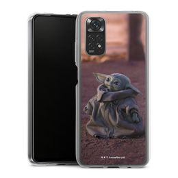 DeinDesign Xiaomi Redmi Note 11S Handy Silikon H&uuml;lle Case transparent Handyh&uuml;lle The Child Star Wars Baby Yoda Silikon Case