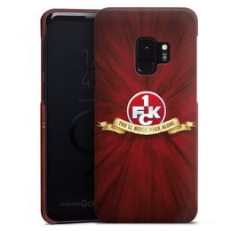 DeinDesign Galaxy S9 Handy Premium Case Smartphone Handyh&uuml;lle Schutzh&uuml;lle matt Logo Official Licensed Product 1. Fc Kaiserslautern Premium Case