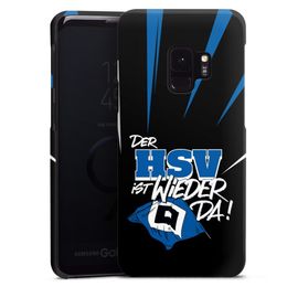 DeinDesign Galaxy S9 Handy Premium Case Smartphone Handyh&uuml;lle Schutzh&uuml;lle matt Ascent Hamburger Sv Hsv Premium Case