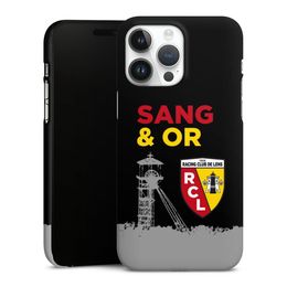 DeinDesign iPhone 14 Pro Max Handy Premium Case Smartphone Handyh&uuml;lle Schutzh&uuml;lle matt Racing Club De Lens Official Licensed Product Rcl Premium Case