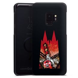 DeinDesign Galaxy S9 Handy Premium Case Smartphone Handyh&uuml;lle Schutzh&uuml;lle matt 1. Fc K&ouml;ln Cologne Cathedral Official Licensed Product Premium Case