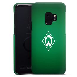 DeinDesign Galaxy S9 Handy Premium Case Smartphone Handyh&uuml;lle Schutzh&uuml;lle matt Merchandise Sv Werder Bremen Logo Premium Case