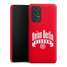 DeinDesign Galaxy A33 5G Handy Premium Case Smartphone Handyh&uuml;lle Schutzh&uuml;lle gl&auml;nzend 1. Fc Union Berlin Official Licensed Product Fcu Premium Case