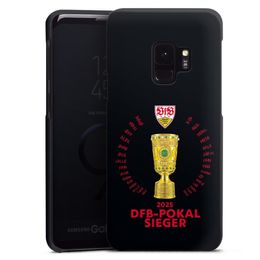 DeinDesign Galaxy S9 Handy Premium Case Smartphone Handyh&uuml;lle Schutzh&uuml;lle matt Trophy Official Licensed Product Vfb Stuttgart Premium Case
