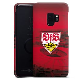DeinDesign Galaxy S9 Handy Premium Case Smartphone Handyh&uuml;lle Schutzh&uuml;lle matt Vfb Stuttgart Official Licensed Product Stadium Premium Case