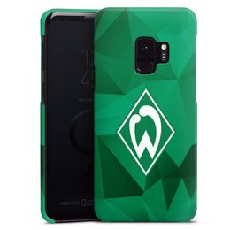 DeinDesign Galaxy S9 Handy Premium Case Smartphone Handyh&uuml;lle Schutzh&uuml;lle matt Camouflage Sv Werder Bremen Official Licensed Product Premium Case