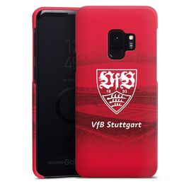 DeinDesign Galaxy S9 Handy Premium Case Smartphone Handyh&uuml;lle Schutzh&uuml;lle matt Stadium Official Licensed Product Vfb Stuttgart Premium Case