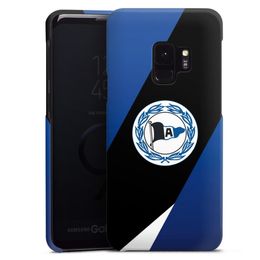 DeinDesign Galaxy S9 Handy Premium Case Smartphone Handyh&uuml;lle Schutzh&uuml;lle matt Official Licensed Product Dsc Arminia Bielefeld Premium Case