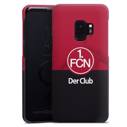 DeinDesign Galaxy S9 Handy Premium Case Smartphone Handyh&uuml;lle Schutzh&uuml;lle matt Official Licensed Product Der Club 1. Fc N&uuml;rnberg Premium Case