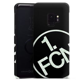 DeinDesign Galaxy S9 Handy Premium Case Smartphone Handyh&uuml;lle Schutzh&uuml;lle matt Logo 1. Fcn 1. Fc N&uuml;rnberg Premium Case