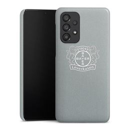 DeinDesign Galaxy A33 5G Handy Premium Case Smartphone Handyh&uuml;lle Schutzh&uuml;lle gl&auml;nzend Bayer 04 Leverkusen Official Licensed Product Coat Of Arms Premium Case