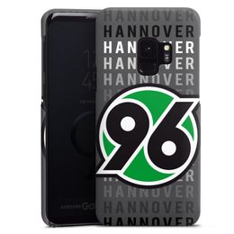 DeinDesign Galaxy S9 Handy Premium Case Smartphone Handyh&uuml;lle Schutzh&uuml;lle matt H96 Hannover 96 Official Licensed Product Premium Case