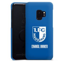 DeinDesign Galaxy S9 Handy Premium Case Smartphone Handyh&uuml;lle Schutzh&uuml;lle matt Coat Of Arms Official Licensed Product 1. Fc Magdeburg Premium Case