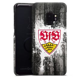 DeinDesign Galaxy S9 Handy Premium Case Smartphone Handyh&uuml;lle Schutzh&uuml;lle matt Official Licensed Product Vfb Stuttgart Bundesliga Premium Case