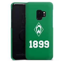 DeinDesign Galaxy S9 Handy Premium Case Smartphone Handyh&uuml;lle Schutzh&uuml;lle matt Sv Werder Bremen Official Licensed Product Statement Premium Case