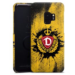 DeinDesign Galaxy S9 Handy Premium Case Smartphone Handyh&uuml;lle Schutzh&uuml;lle matt Official Licensed Product Soccer Sg Dynamo Dresden Premium Case