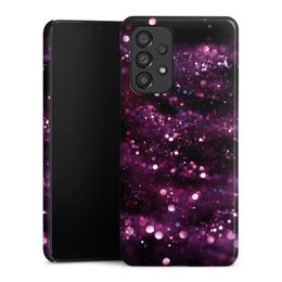 DeinDesign Galaxy A33 5G Handy Premium Case Smartphone Handyh&uuml;lle Schutzh&uuml;lle gl&auml;nzend Glitter Glitzer Muster Premium Case