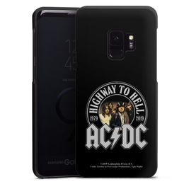 DeinDesign Galaxy S9 Handy Premium Case Smartphone Handyh&uuml;lle Schutzh&uuml;lle matt Acdc Official Licensed Product Rock Premium Case