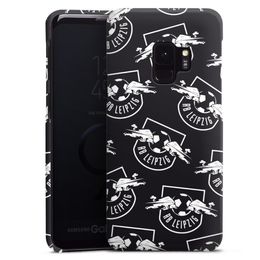 DeinDesign Galaxy S9 Handy Premium Case Smartphone Handyh&uuml;lle Schutzh&uuml;lle matt Rb Leipzig Logo Muster Premium Case
