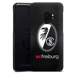 DeinDesign Galaxy S9 Handy Premium Case Smartphone Handyh&uuml;lle Schutzh&uuml;lle matt Scratch Official Licensed Product Sc Freiburg Premium Case