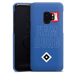 DeinDesign Galaxy S9 Handy Premium Case Smartphone Handyh&uuml;lle Schutzh&uuml;lle matt Official Licensed Product Hamburg Hamburger Sv Premium Case