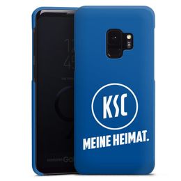 DeinDesign Galaxy S9 Handy Premium Case Smartphone Handyh&uuml;lle Schutzh&uuml;lle matt Karlsruher Sc Statement Ksc Premium Case