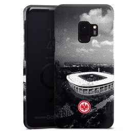 DeinDesign Galaxy S9 Handy Premium Case Smartphone Handyh&uuml;lle Schutzh&uuml;lle matt Eintracht Frankfurt Sge Stadium Premium Case