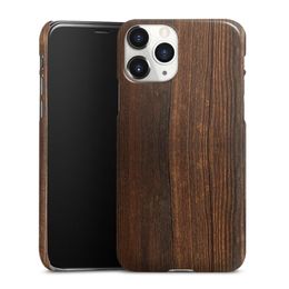 DeinDesign iPhone 11 Pro Handy Premium Case Smartphone Handyh&uuml;lle Schutzh&uuml;lle gl&auml;nzend Nut Tree Wood Wooden Look Premium Case