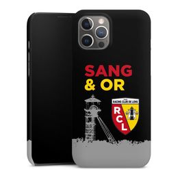 DeinDesign iPhone 12 Pro Max Handy Premium Case Smartphone Handyh&uuml;lle Schutzh&uuml;lle matt Racing Club De Lens Official Licensed Product Rcl Premium Case