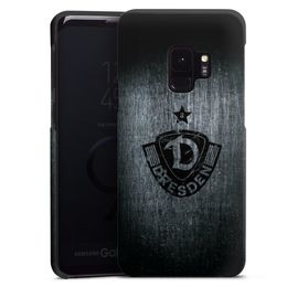 DeinDesign Galaxy S9 Handy Premium Case Smartphone Handyh&uuml;lle Schutzh&uuml;lle matt Sg Dynamo Dresden Official Licensed Product Vintage Premium Case
