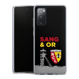 DeinDesign Galaxy S20 FE Handy Silikon H&uuml;lle Case transparent Handyh&uuml;lle Official Licensed Product Racing Club De Lens Rcl Silikon Case