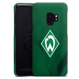 DeinDesign Galaxy S9 Handy Premium Case Smartphone Handyh&uuml;lle Schutzh&uuml;lle matt Sv Werder Bremen Official Licensed Product Coat Of Arms Premium Case