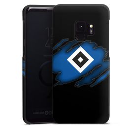 DeinDesign Galaxy S9 Handy Premium Case Smartphone Handyh&uuml;lle Schutzh&uuml;lle matt Official Licensed Product Hsv Hamburger Sv Premium Case