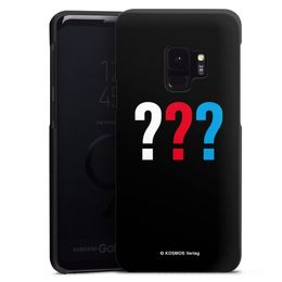 DeinDesign Galaxy S9 Handy Premium Case Smartphone Handyh&uuml;lle Schutzh&uuml;lle matt Official Licensed Product Die Drei ??? Logo Premium Case