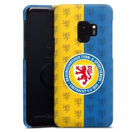DeinDesign Galaxy S9 Handy Premium Case Smartphone Handyh&uuml;lle Schutzh&uuml;lle matt Logo Eintracht Braunschweig Official Licensed Product Premium Case