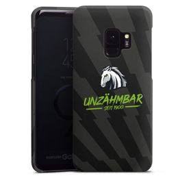 DeinDesign Galaxy S9 Handy Premium Case Smartphone Handyh&uuml;lle Schutzh&uuml;lle matt Horse Borussia M&ouml;nchengladbach Official Licensed Product Premium Case