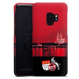 DeinDesign Galaxy S9 Handy Premium Case Smartphone Handyh&uuml;lle Schutzh&uuml;lle matt 1. Fc K&ouml;ln Skyline Official Licensed Product Premium Case