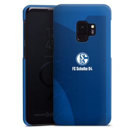 DeinDesign Galaxy S9 Handy Premium Case Smartphone Handyh&uuml;lle Schutzh&uuml;lle matt Official Licensed Product Bundesliga Fc Schalke 04 Premium Case