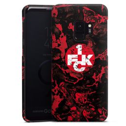 DeinDesign Galaxy S9 Handy Premium Case Smartphone Handyh&uuml;lle Schutzh&uuml;lle matt 1. Fc Kaiserslautern 1. Fck Logo Premium Case